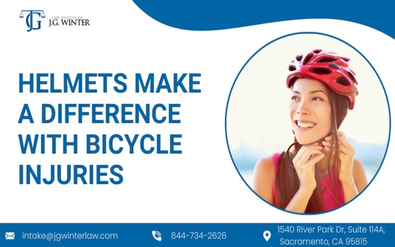 Helmets Make A Difference With Bicycle Injuries - JG Winter Law